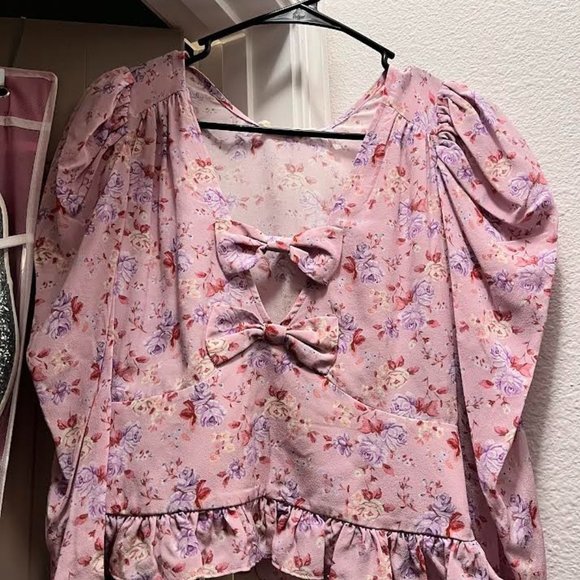 LoveShackFancy | Tops | Nwt Loveshackfancy Silk Blouse | Poshmark